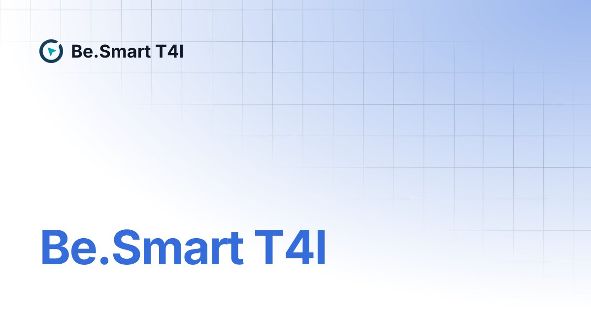 Be.Smart T4I