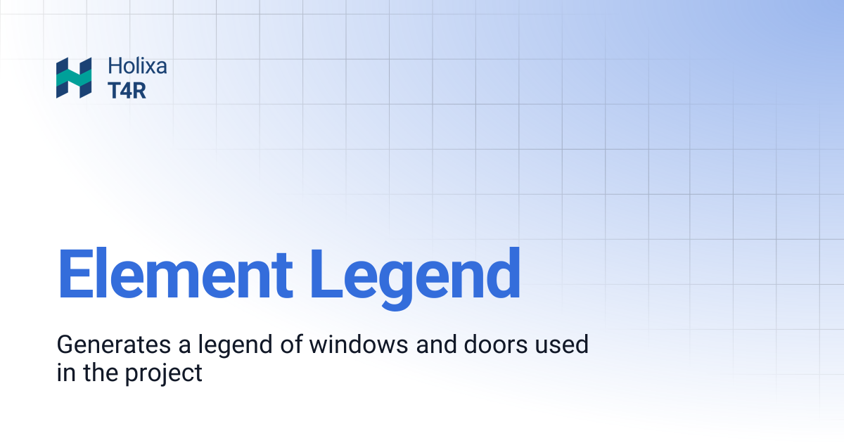 Element Legend | Be.Smart T4R